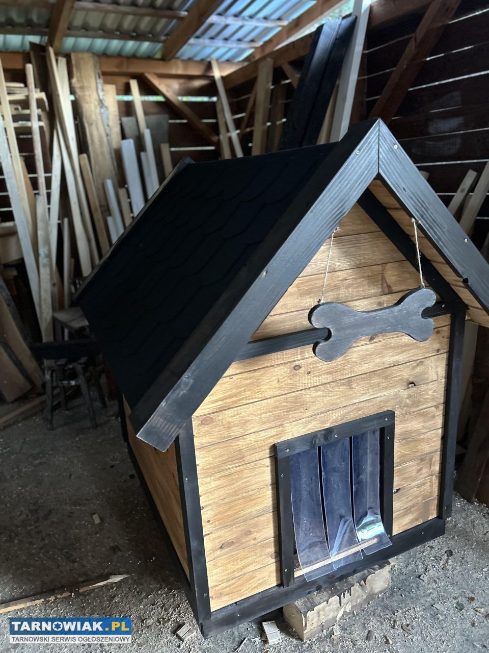 Buda dla dużego psa ocieplona styropianem 5 cm #2378788 | RÓŻNE ...