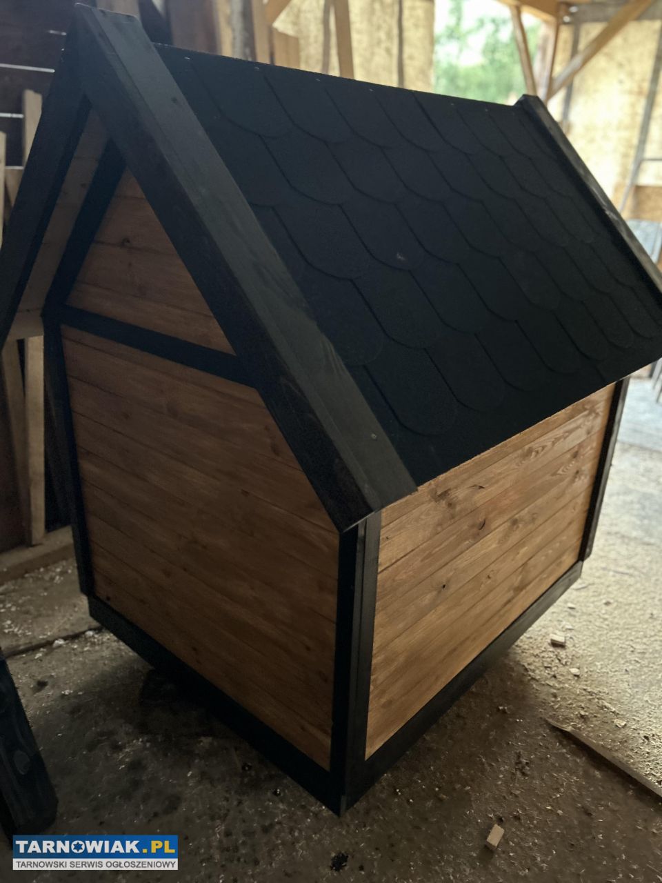 Buda dla dużego psa ocieplona styropianem 5 cm #2378788 | RÓŻNE ...