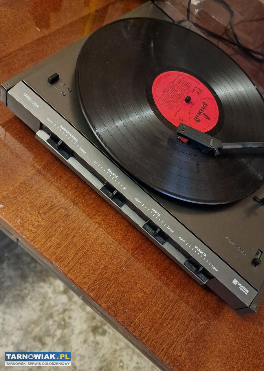 Gramofon GWS-303 półautomatyczny Unitra Fonica #2406964 | AGD,TV ...